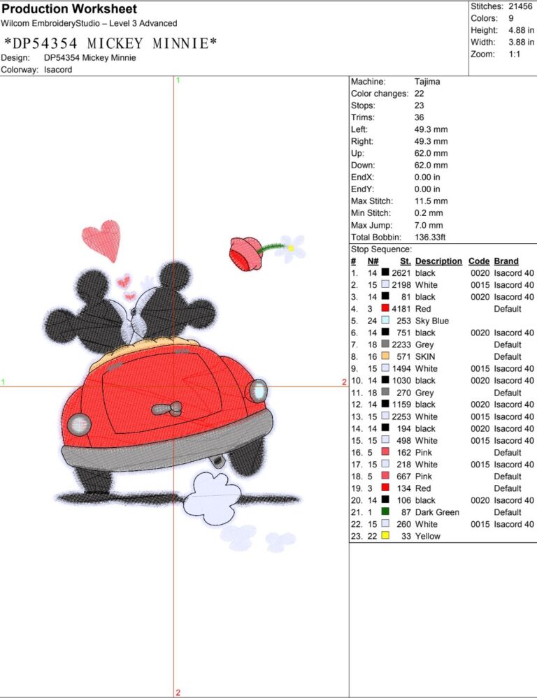 Mickey Minnie Valentine - Dynamic Punch