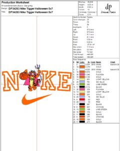 Nike Tigger Halloween - Dynamic Punch