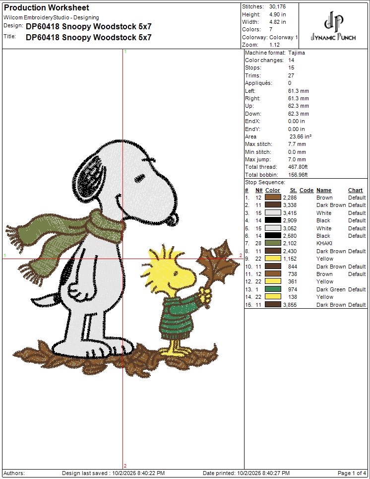 Snoopy Woodstock - Dynamic Punch